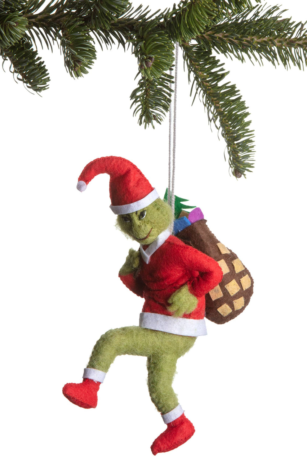 Grinch Santa Ornament – paperbuzz & Lamb's Ear